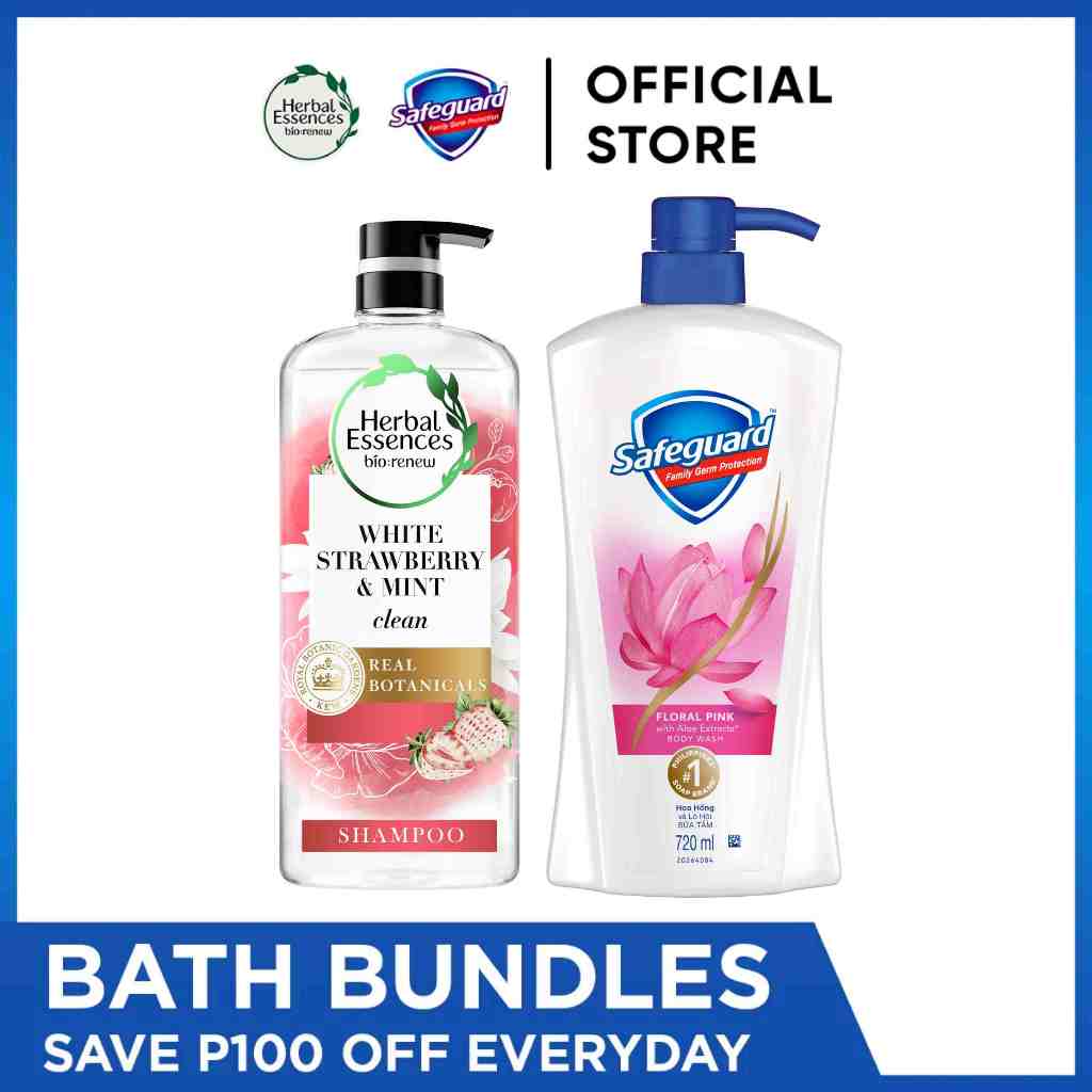 Herbal Essences White Strawberry and Sweet Mint 600ml Shampoo ...