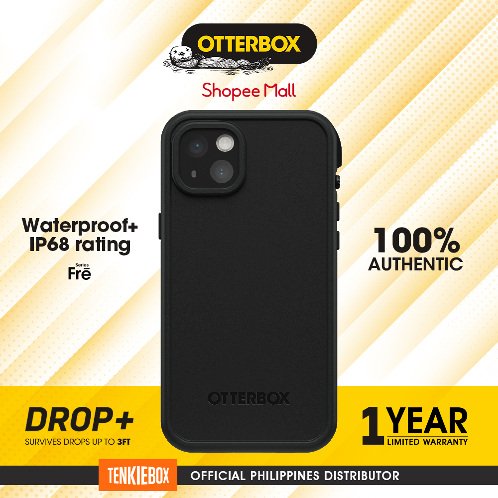 OtterBox WaterProof Case for iPhone 14 Plus | FRE Black | Shopee ...