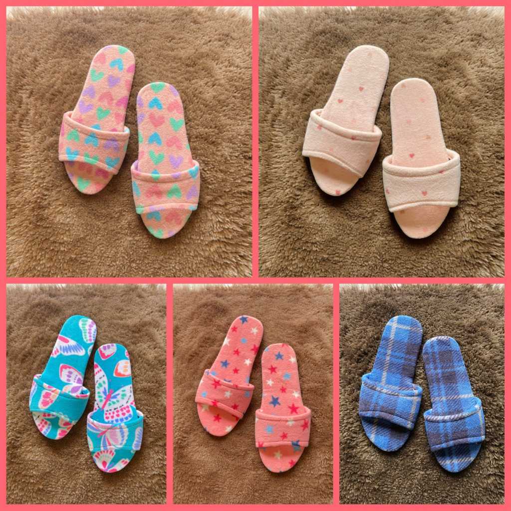 CHOOSE YOUR OWN DESIGN INDOOR SLIPPERS | Shopee Philippines