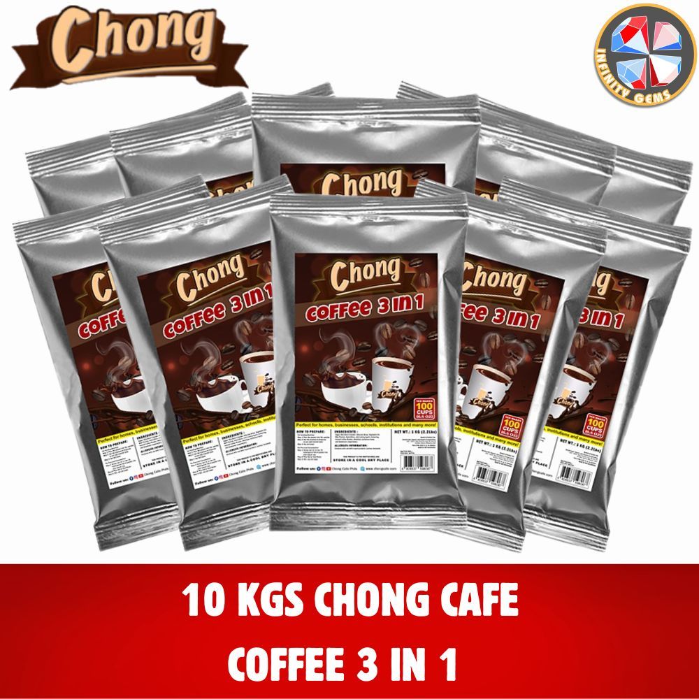 10 KGS CHONG CAFE COFFEE 3 IN 1 PREMIXED POWDER | Shopee Philippines
