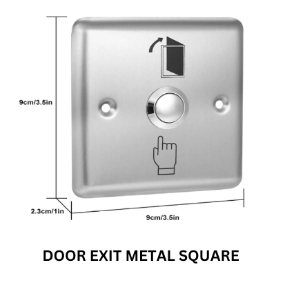 Door Exit Metal Square Push Button (801) | Shopee Philippines