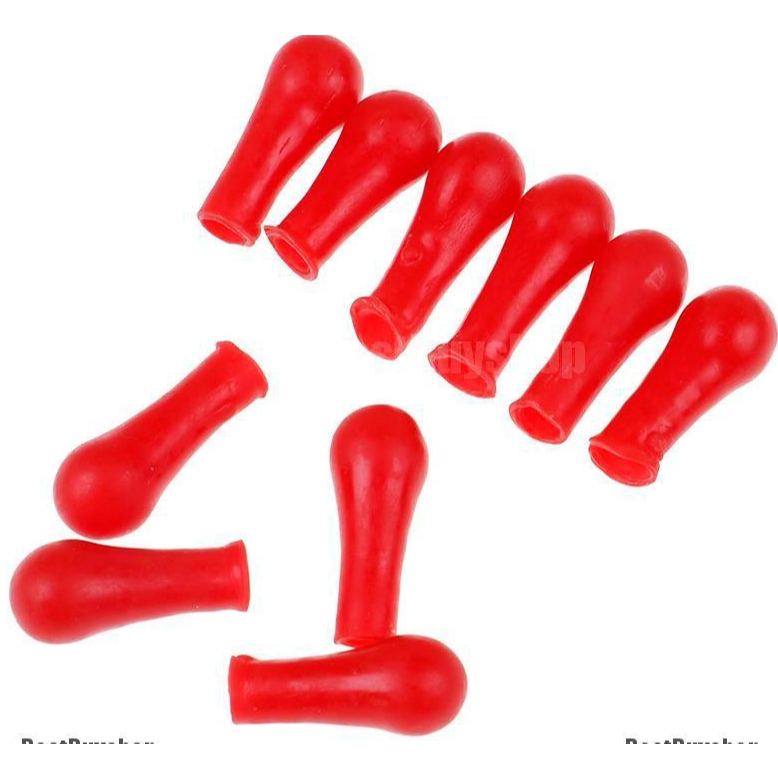 Dropper Red Rubber Bulb 1 piece | Shopee Philippines