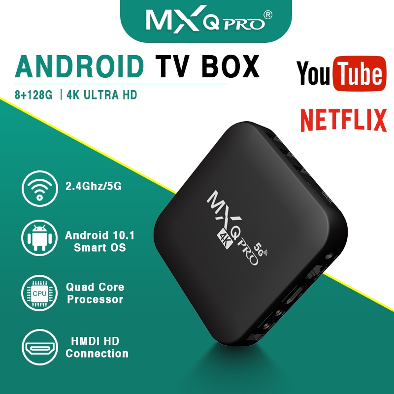 MXQ PRO Android Smart TV Box Original Digibox Wifi Box For Non Smart Tv ...
