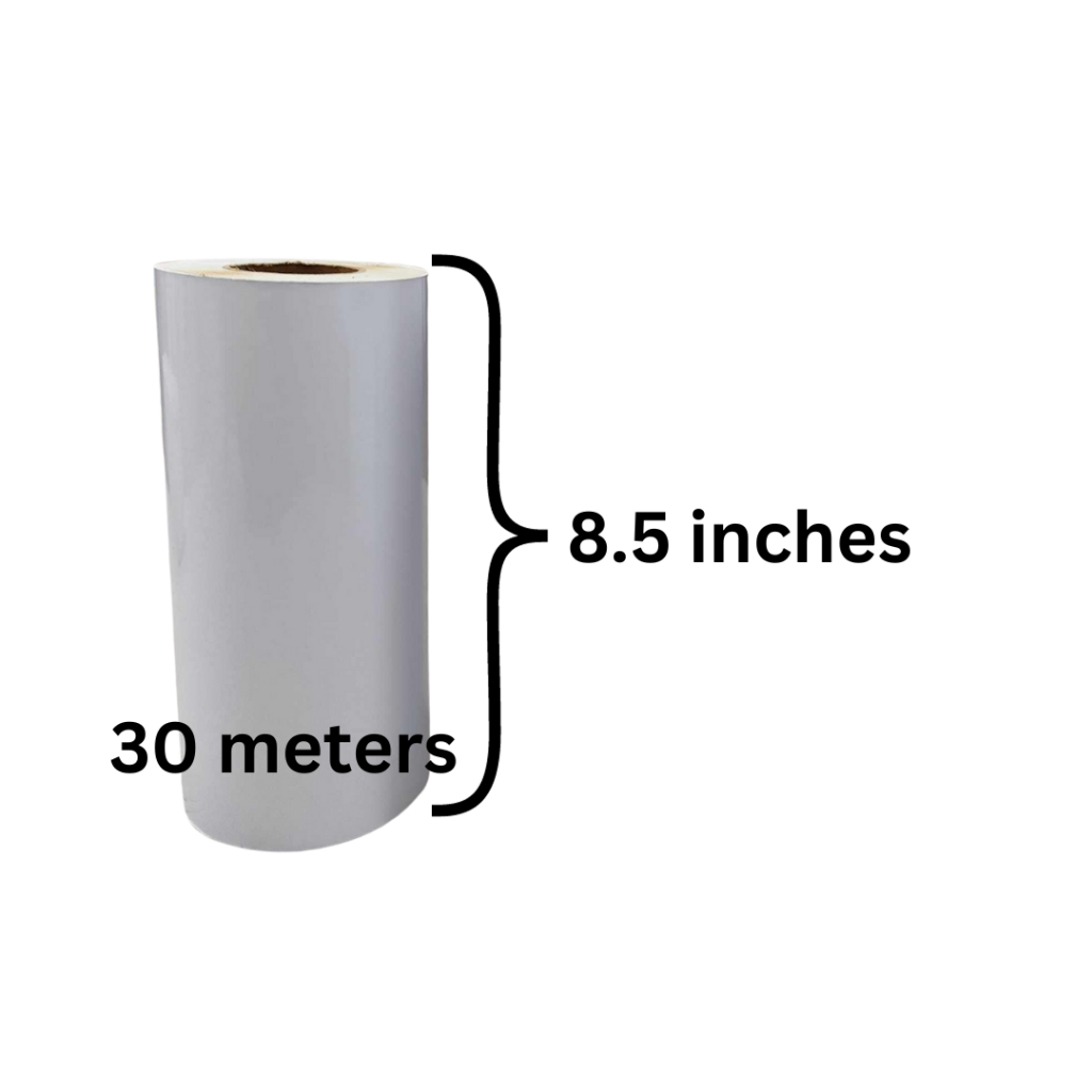 Inkjet Roll Printable Vinyl Sticker for Pigment/Dye Ink A4 | Shopee ...