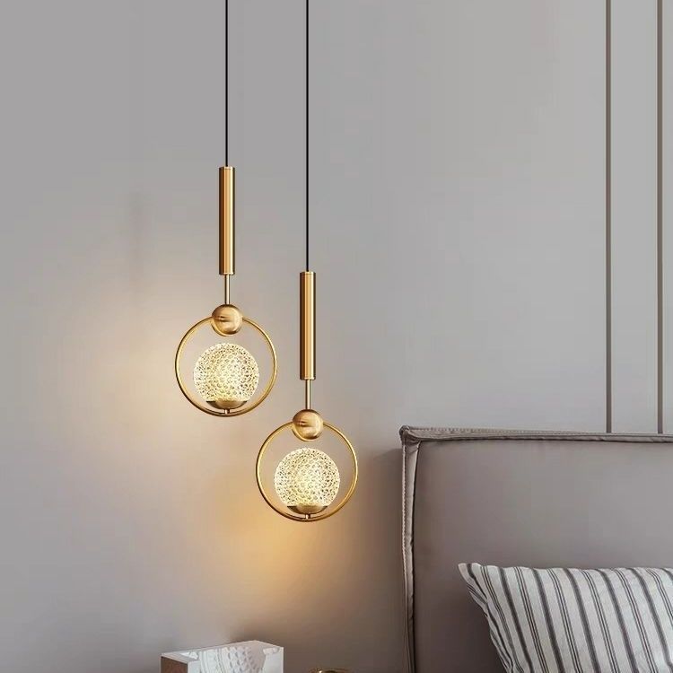 MeiJiaJia Bedside Pendant Light Hanging Lamp Tricolor Modern Design ...