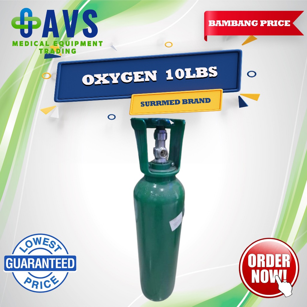 SURRMED TANK OXYGEN 20LBS | Shopee Philippines