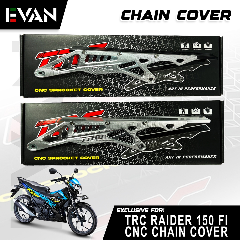 EVAN.PH TRC CNC CHAIN COVER FOR RAIDER 150 FI MOTORCYCLE | Shopee ...