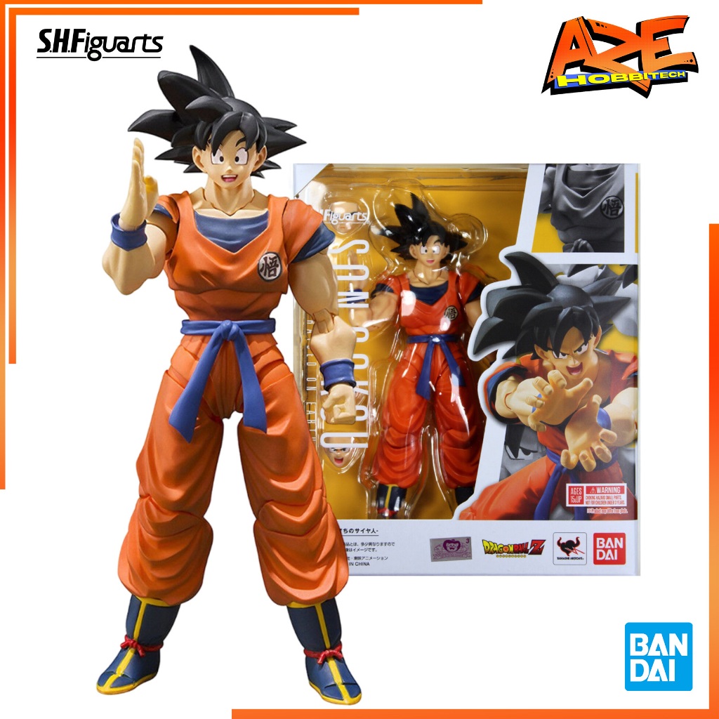 SHFiguarts SHF DBZ Son Goku Raised On Earth Action Figure Dragon Ball ...