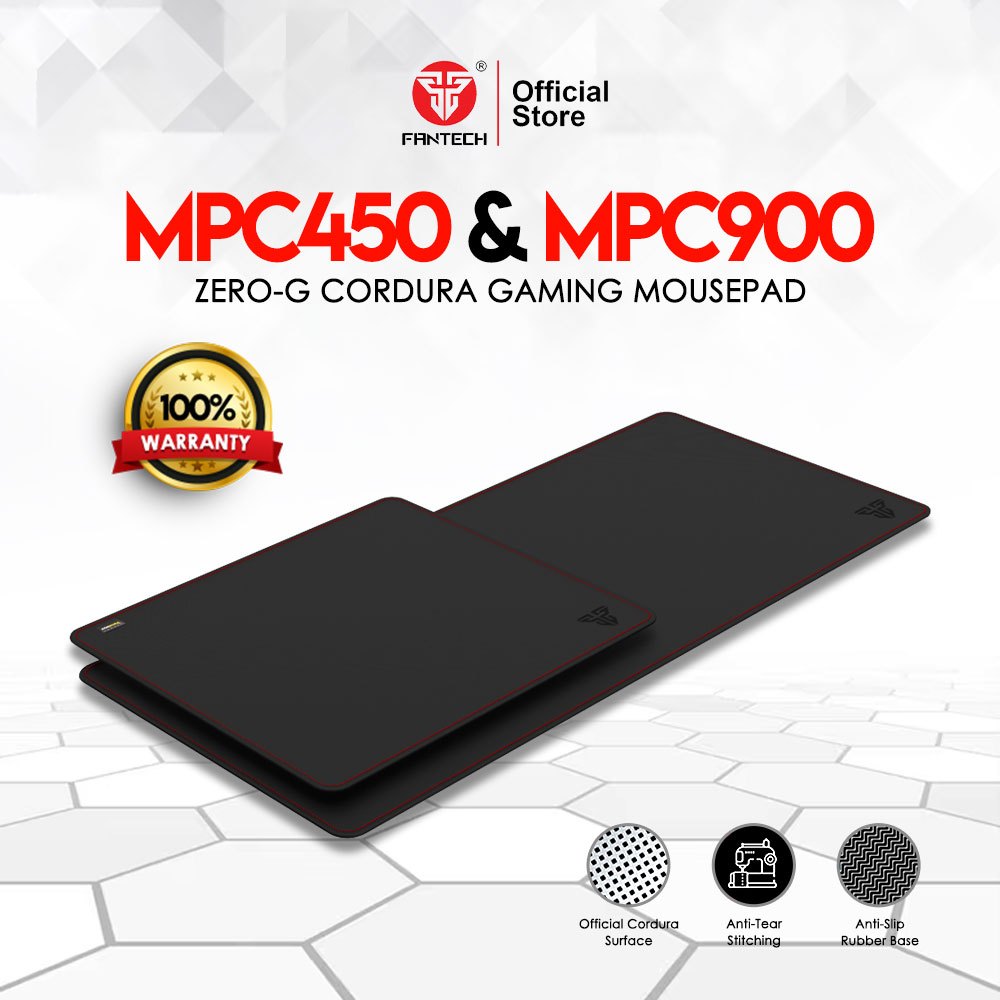 Fantech MPC900 & MPC450 ZERO-G Original Cordura Extended Mousepad Anti ...