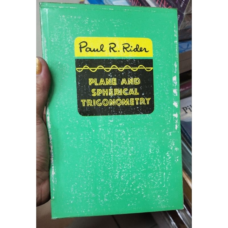 Paul Rider Plane and Sphreical Trigonometry old stock | Shopee Philippines