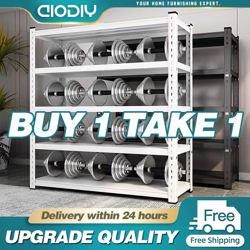 5 Layer Boltless Steel Rack Shelves Storage Metal Rack Kitchen ...