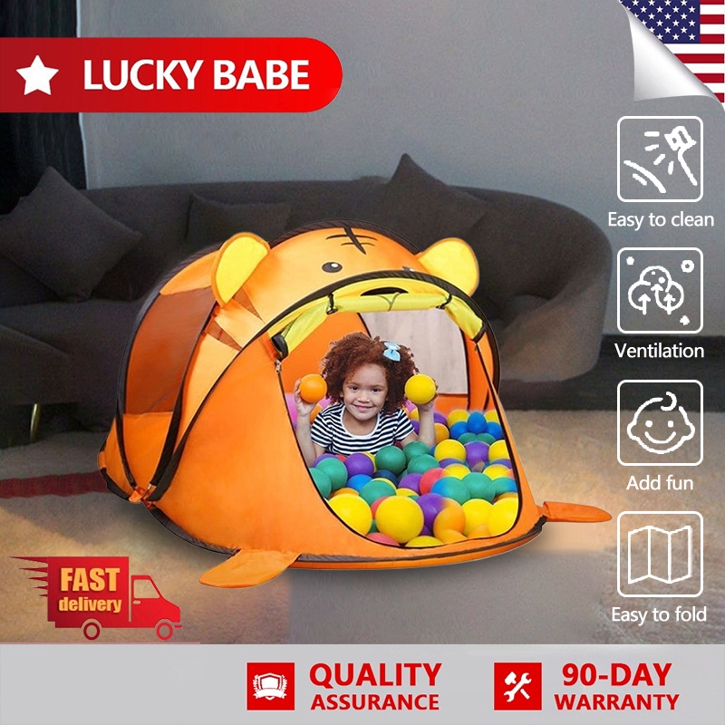 Children's Portable Tent Game House Foldable Game Tent Children's Pop ...