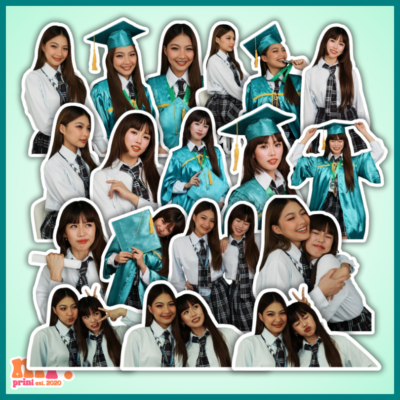 MACOLET GRADUATION PICTURES VOL 1 STICKERS PPOP BINI WATERPROOF ...