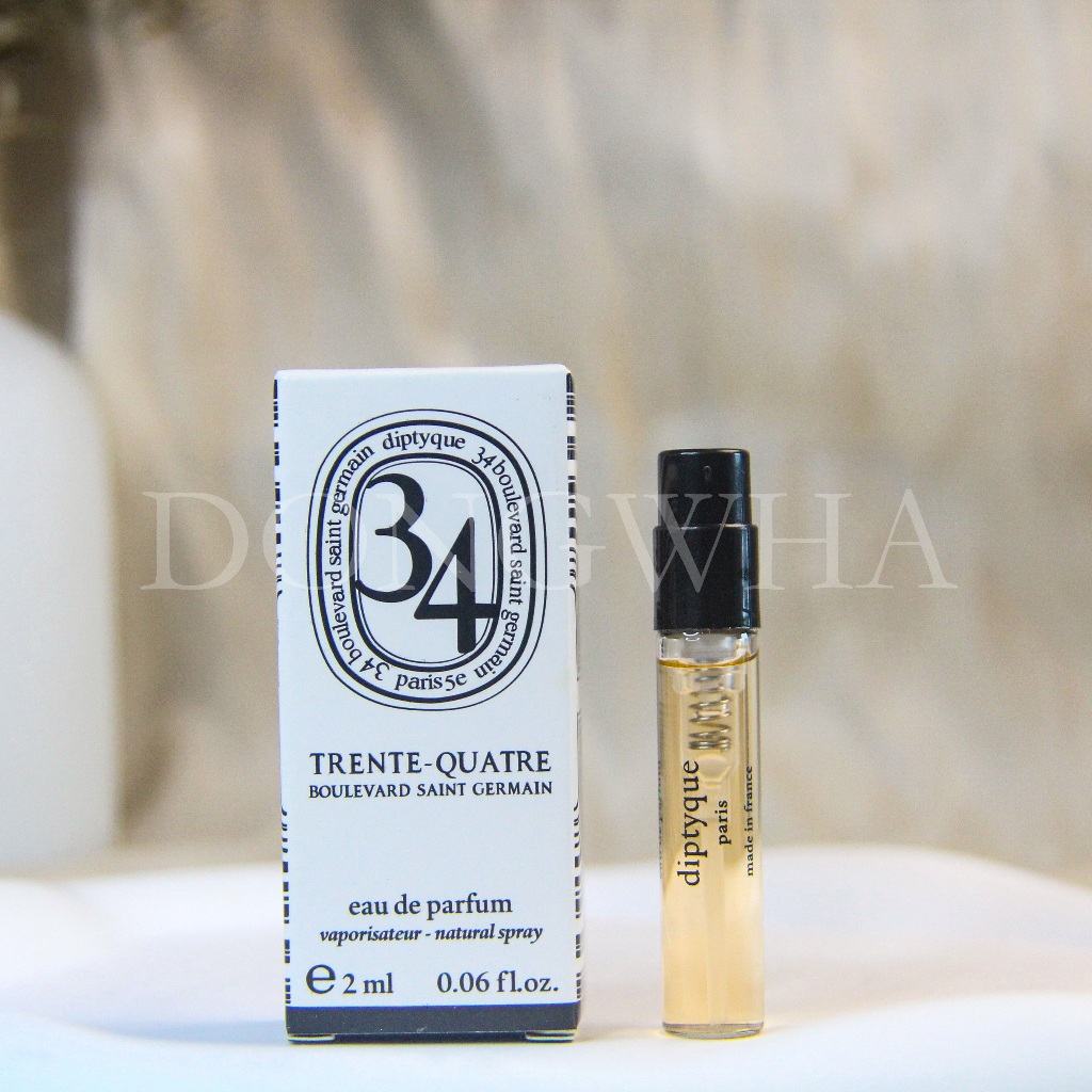 Perfume Sample Diptyque 34 boulevard Saint Germain , 2018 Mini ...