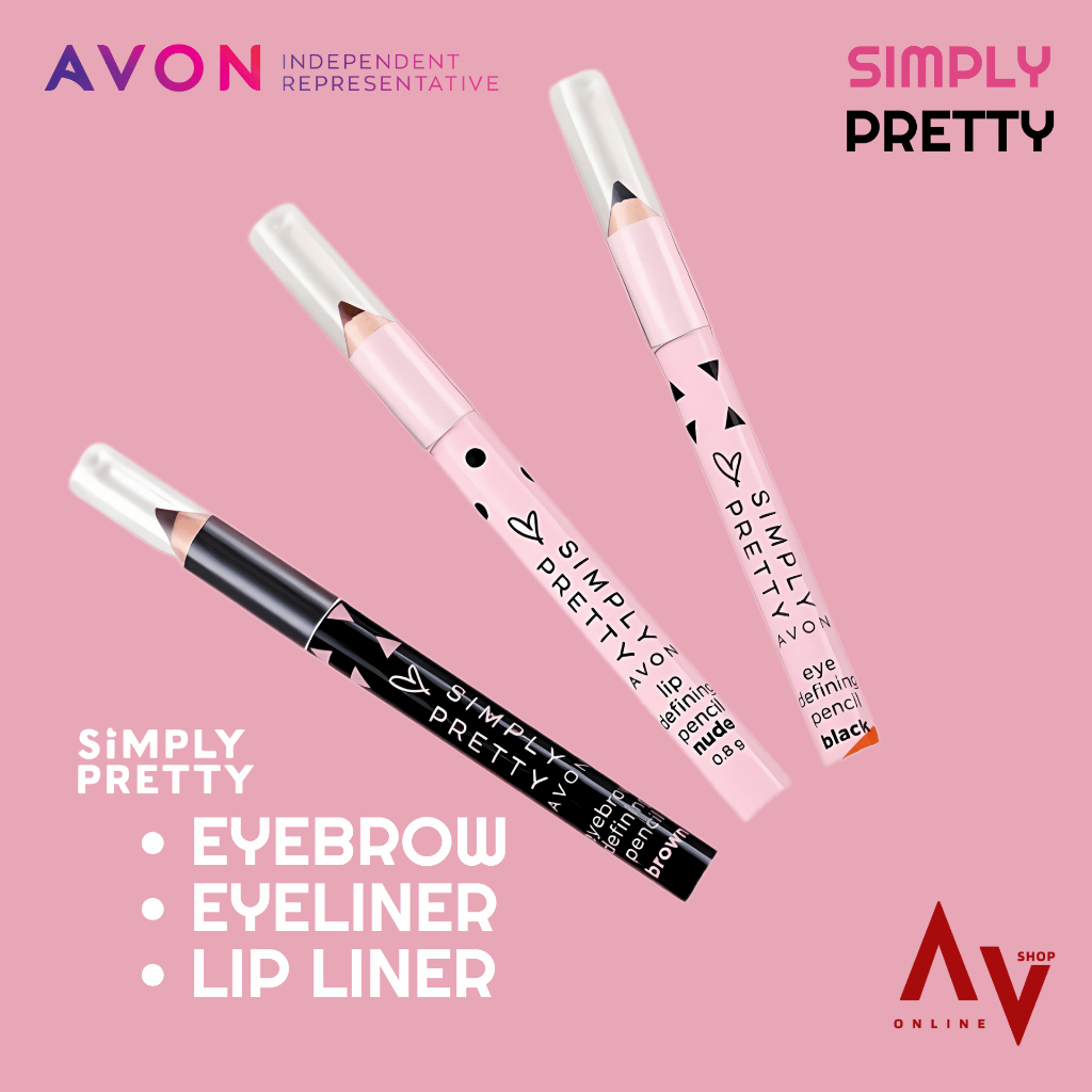 AVON Simply Pretty Eyeliners | Shopee Philippines