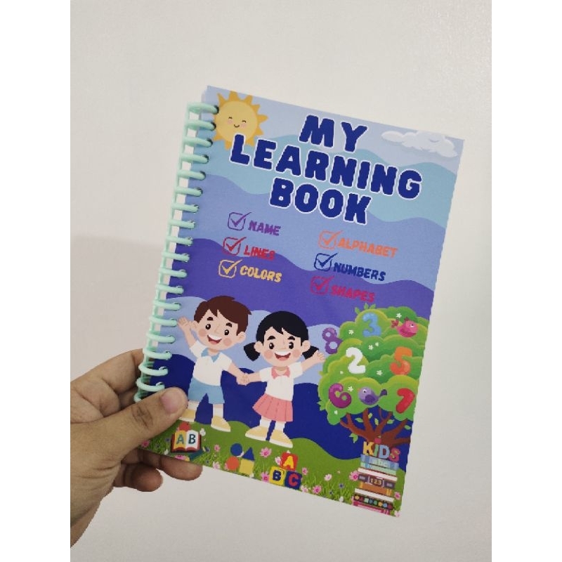 My Learning Book for Nursery and Preschoolers with Customized name ...