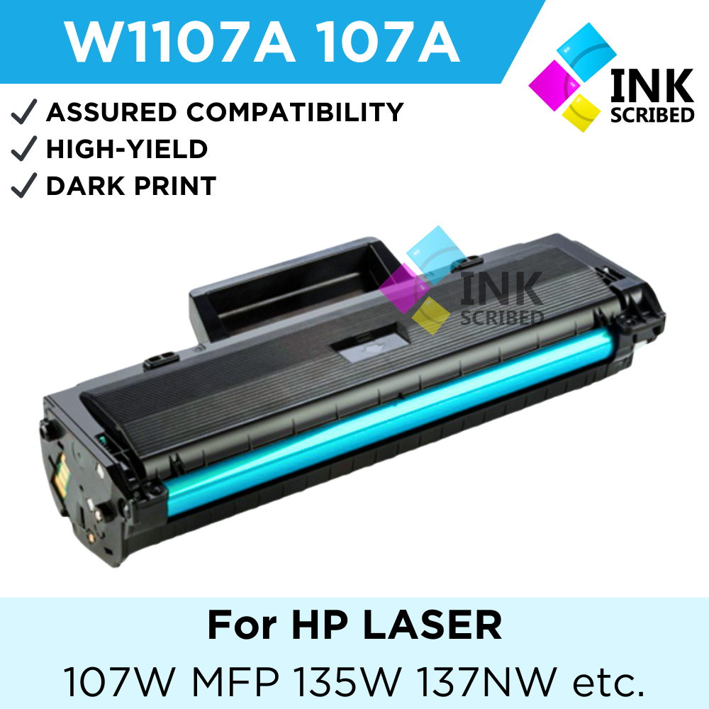 INKSCRIBED 107A W1107A Compatible Toner Cartridge for HP 1072 107W MFP ...