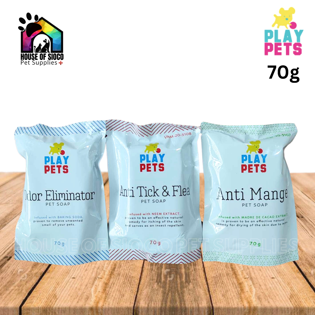 Play Pets Premium Pet Soap 70g | Shopee Philippines