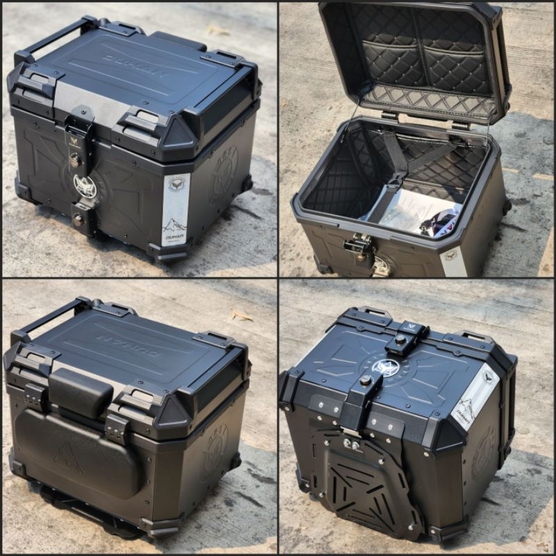 SEC 45L ALLOY TOP BOX ORIGINAL (WITH BACKREST) | Shopee Philippines