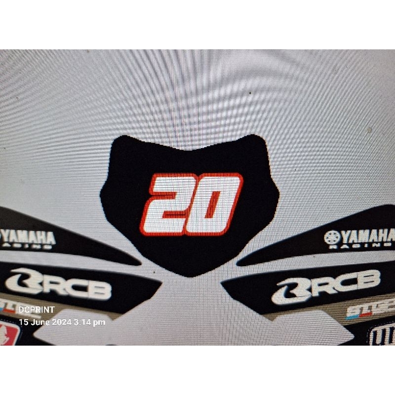 Sniper 155 Front Sticker | Shopee Philippines