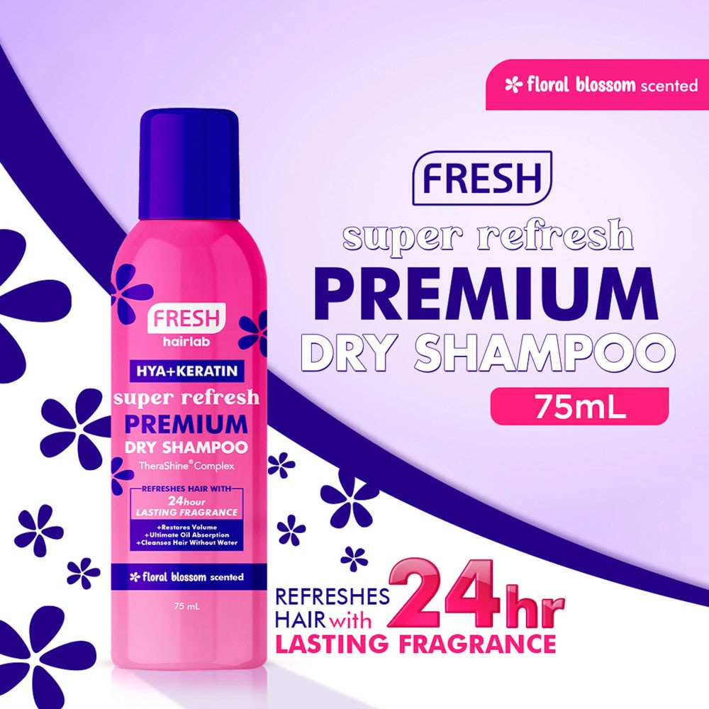 FRESH Hairlab HYA + Keratin Super Refresh Premium DRY Shampoo 75ml by ...