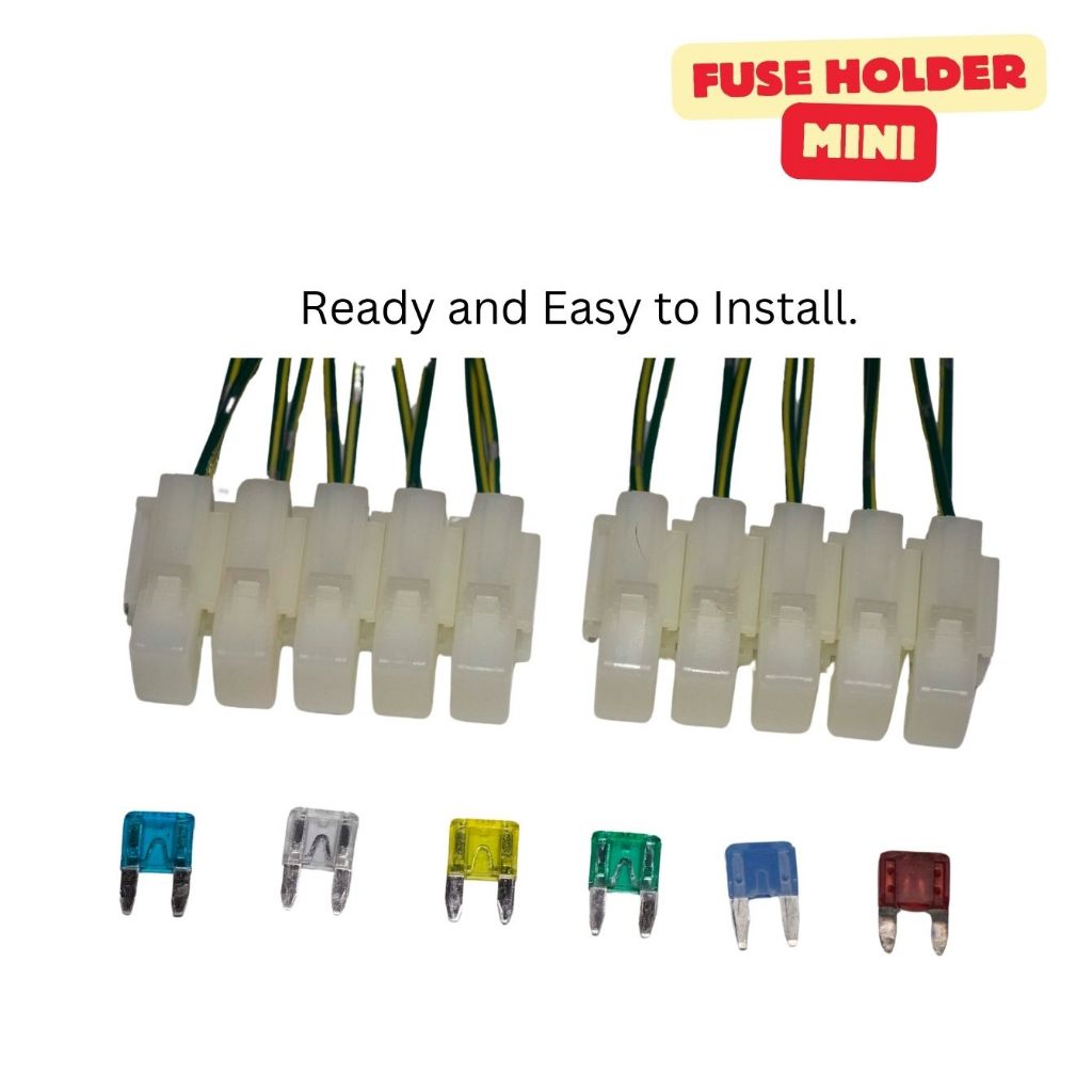Mini-Heavy Duty Fuse Holder for Motorcycle/Car/Ebike - #14 Wire (Japan ...