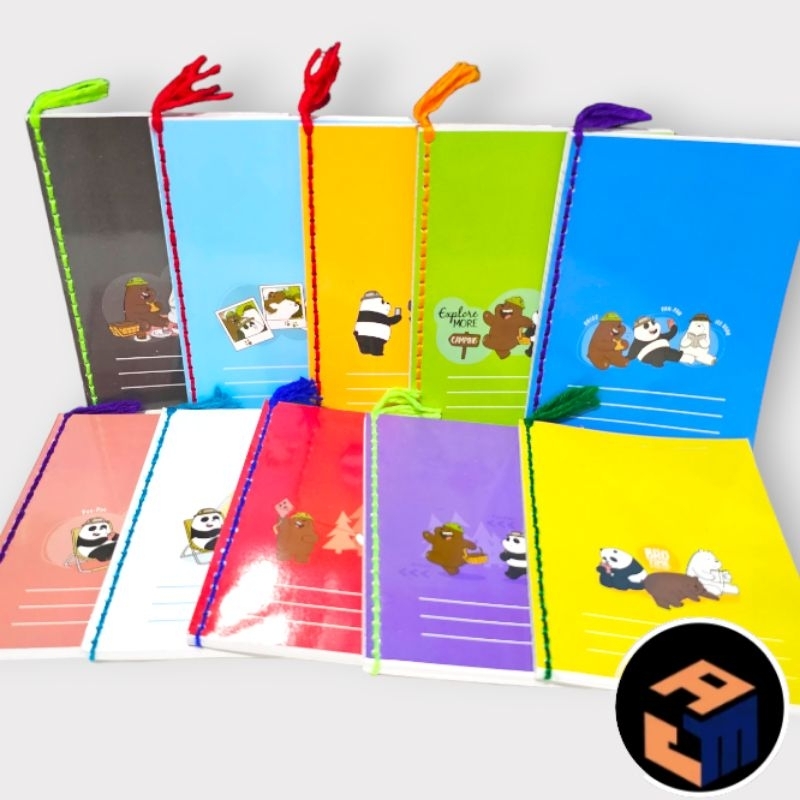 Advance We Bare Bears Notebook Yarn in Random Design | Shopee Philippines