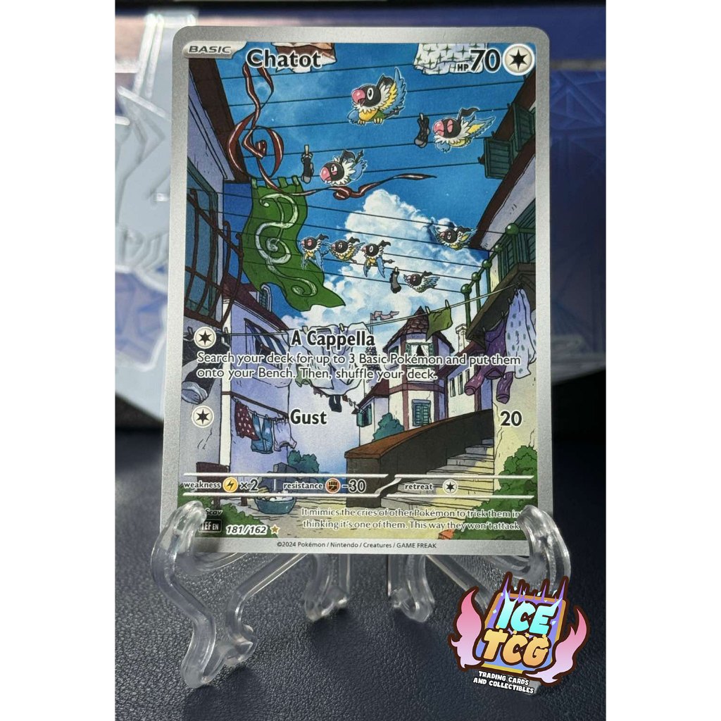 Chatot - 181/162 - Illustration Rare (Temporal Forces) | Shopee Philippines