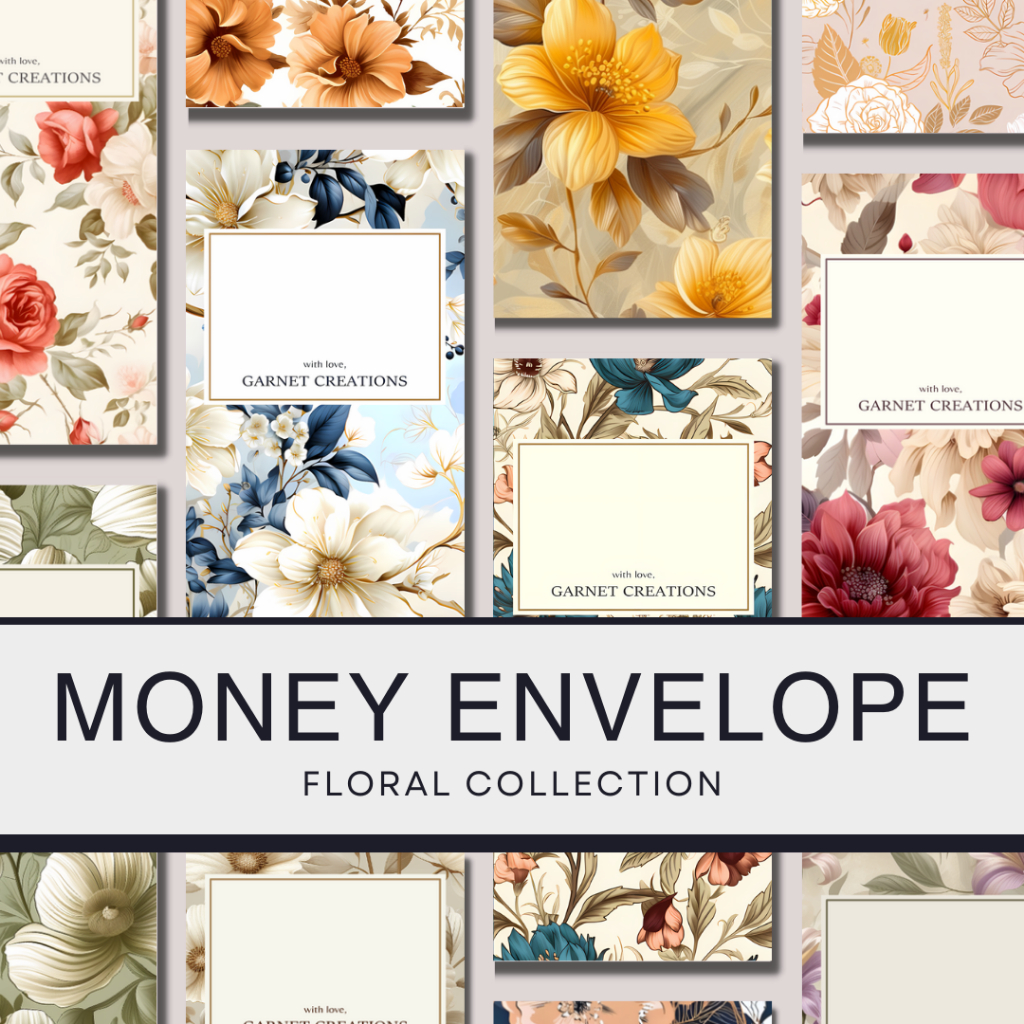 5pcs MONEY ENVELOPE - CASH ENVELOPE - PERSONALIZED - CUSTOMIZED - GIFT ...