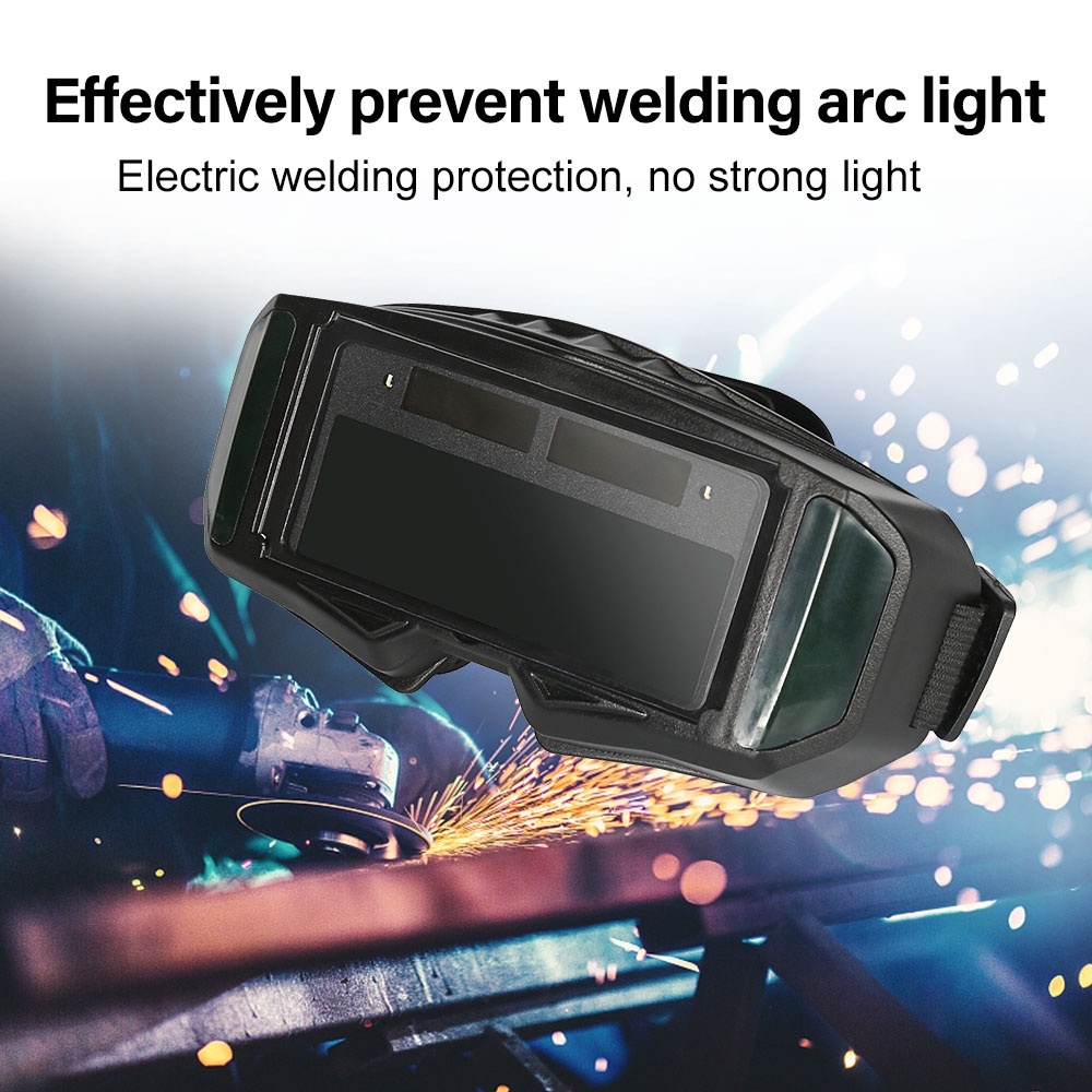 Headwear Automatic Dimming Welding Goggles, Eye Welding Mask Auto ...