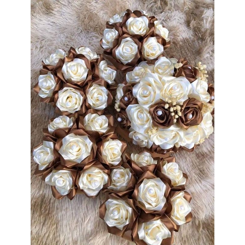 sold per pc bridal, entourage bridesmaid bouquet | Shopee Philippines