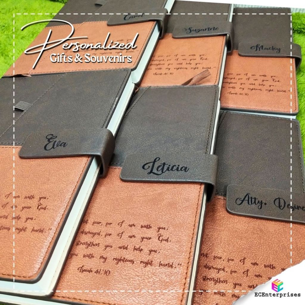 Personalized Leather Notebook | INCLUDES Name Engraving | Laser ...
