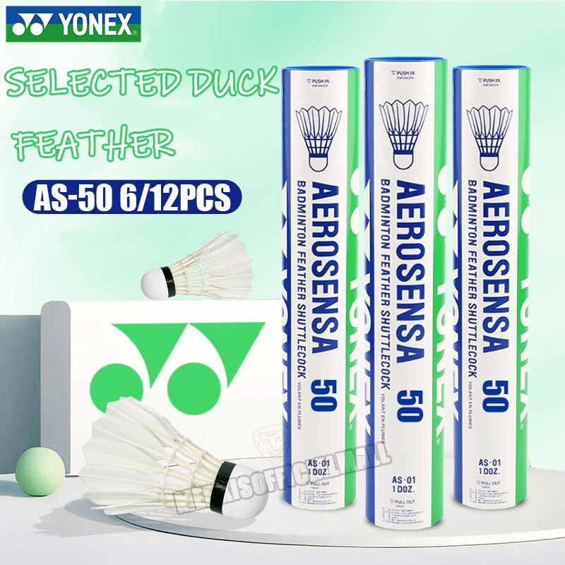 YONEX AEROSENSA 50 BADMINTON FEATHER SHUTTLECOCK HIGHQUALITY | Shopee Philippines