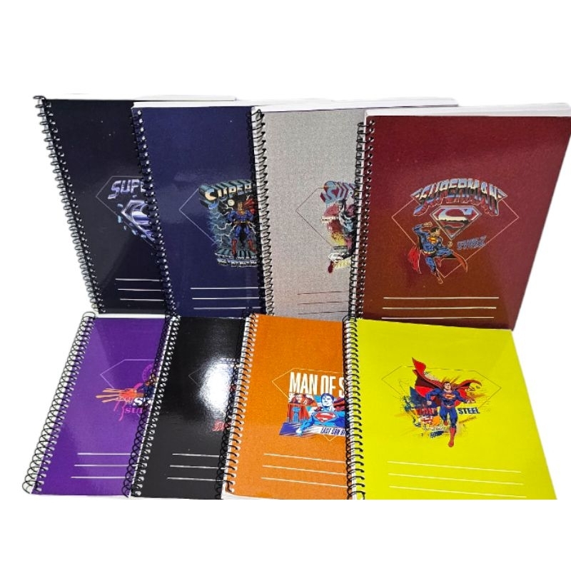 Advance Superman Spiral Notebook in Random Design | Shopee Philippines