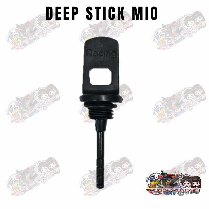 LJ Motorcycle Oil Cap Deep Stick for Yamaha Mio Sporty, M3, MXi/Fino ...