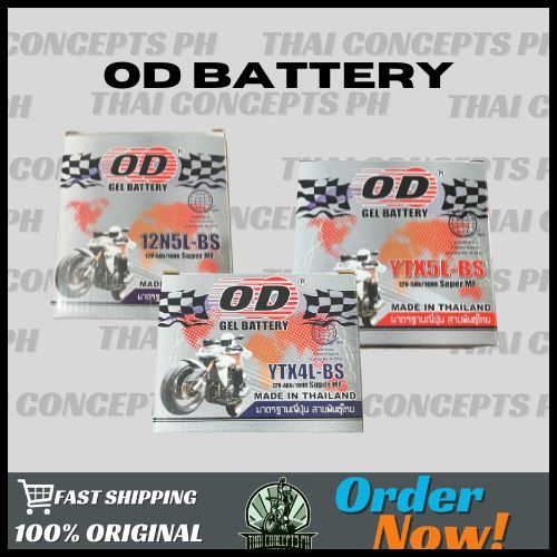 ORIGINAL OD GEL BATTERIES | Shopee Philippines