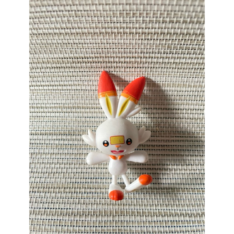 Pokemon Scorbunny White Raboot Figure | Shopee Philippines