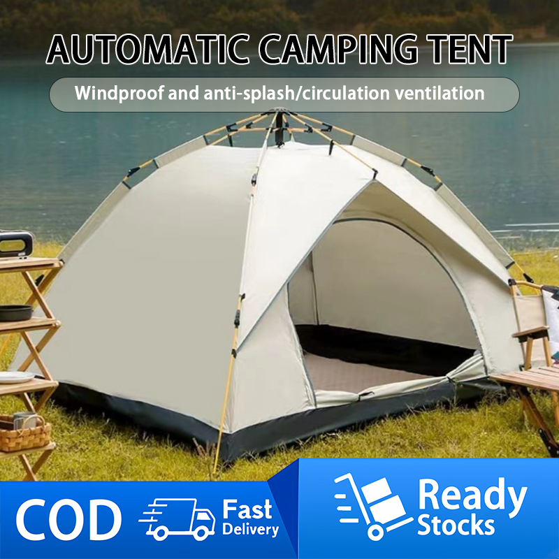 Tent for camping water proof automatic retractable outdoor portable ...