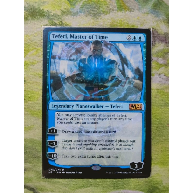 MTG - Teferi, Master of Time - M21 | Shopee Philippines