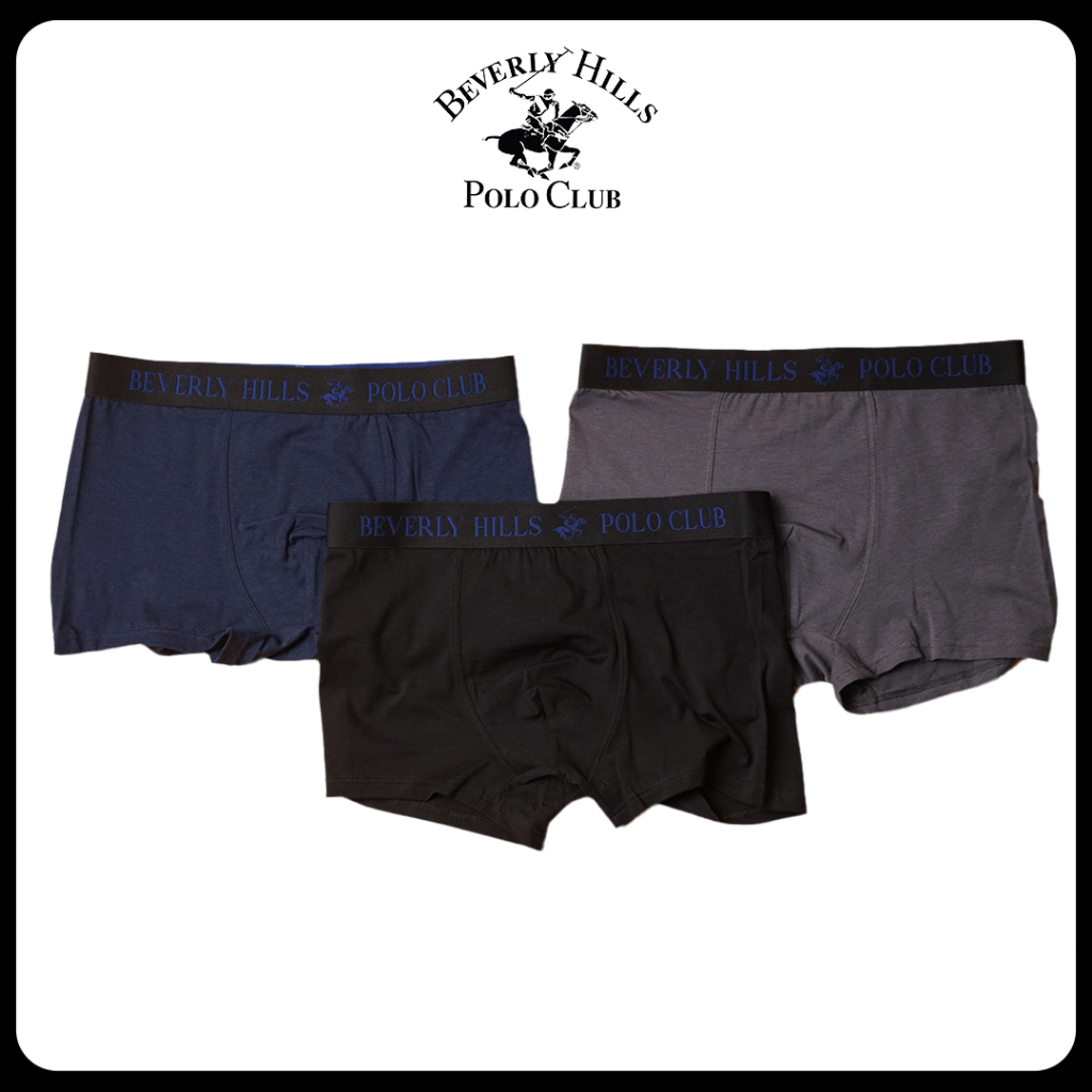 Beverly Hills Polo Club Modal Cotton Mens Underwear Boxer Briefs for ...