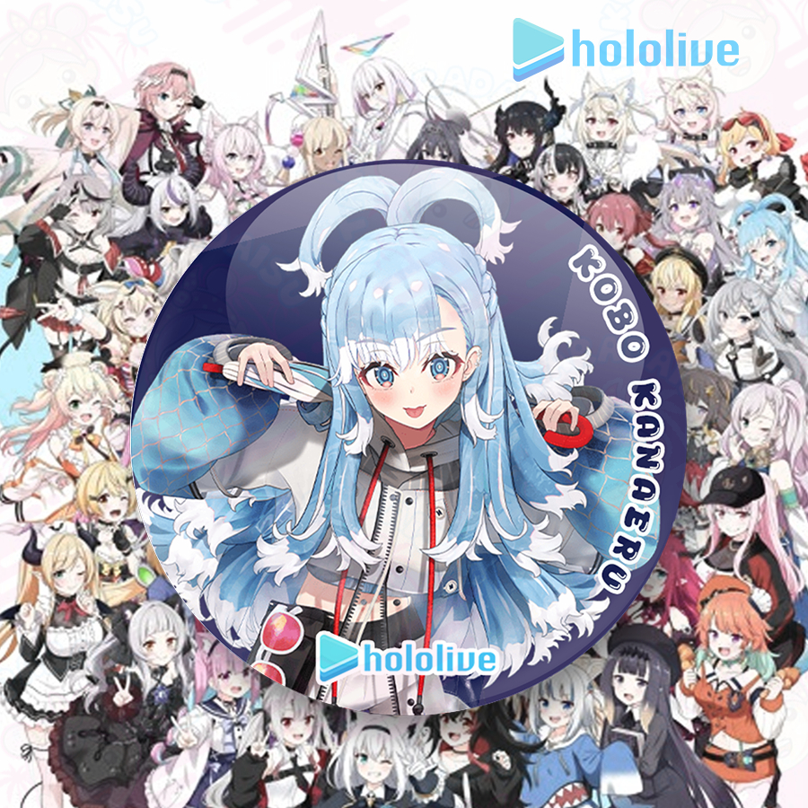 Hololive Indonesia Pin / Badge Ayunda Risu Moona Hoshinova Airani Iofifteen Kobo Kanaeru Pin ...