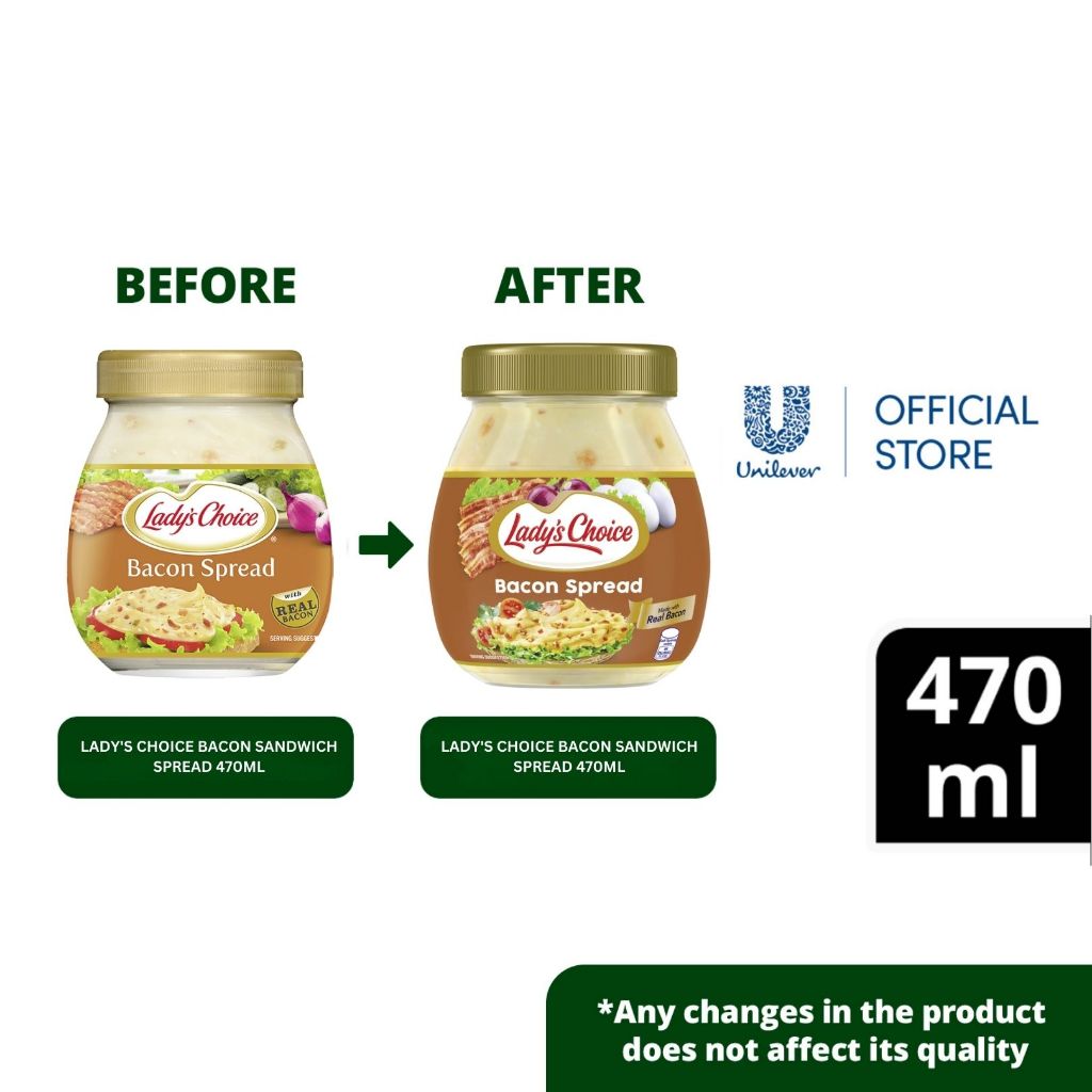 Lady's Choice Bacon Sandwich Spread 470ML | Shopee Philippines
