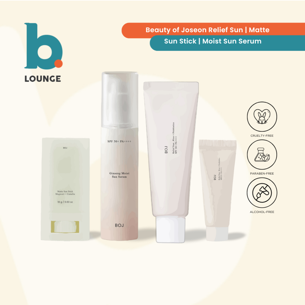 Relief Sun | Matte Sun Stick | Moist Sun Serum | Shopee Philippines