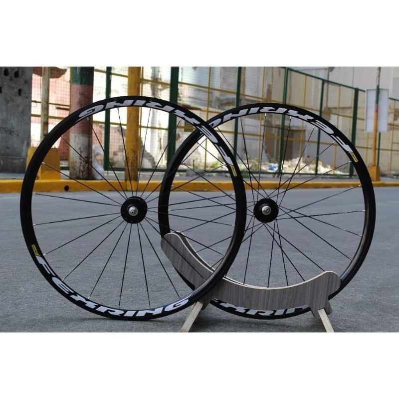 legend fexring rimset 700c for fixie 20/24h sealed black silver 5500 ...