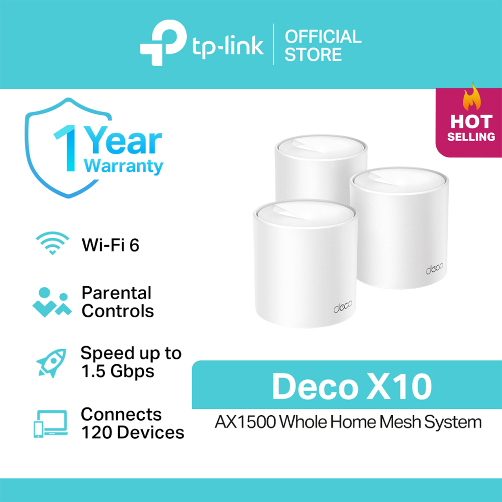TP-Link Official Store | Deco X10 | AX1500 | Wi‑Fi Router | Wi-Fi Mesh ...