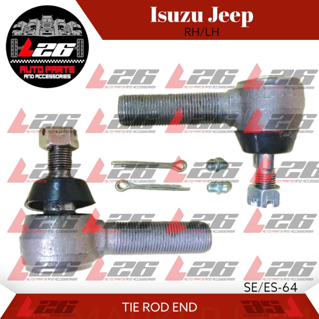1SET RH/LH Isuzu Jeep TIE ROD END FOR ISUZU JEEPNEY JEEP ES-64 | Shopee ...