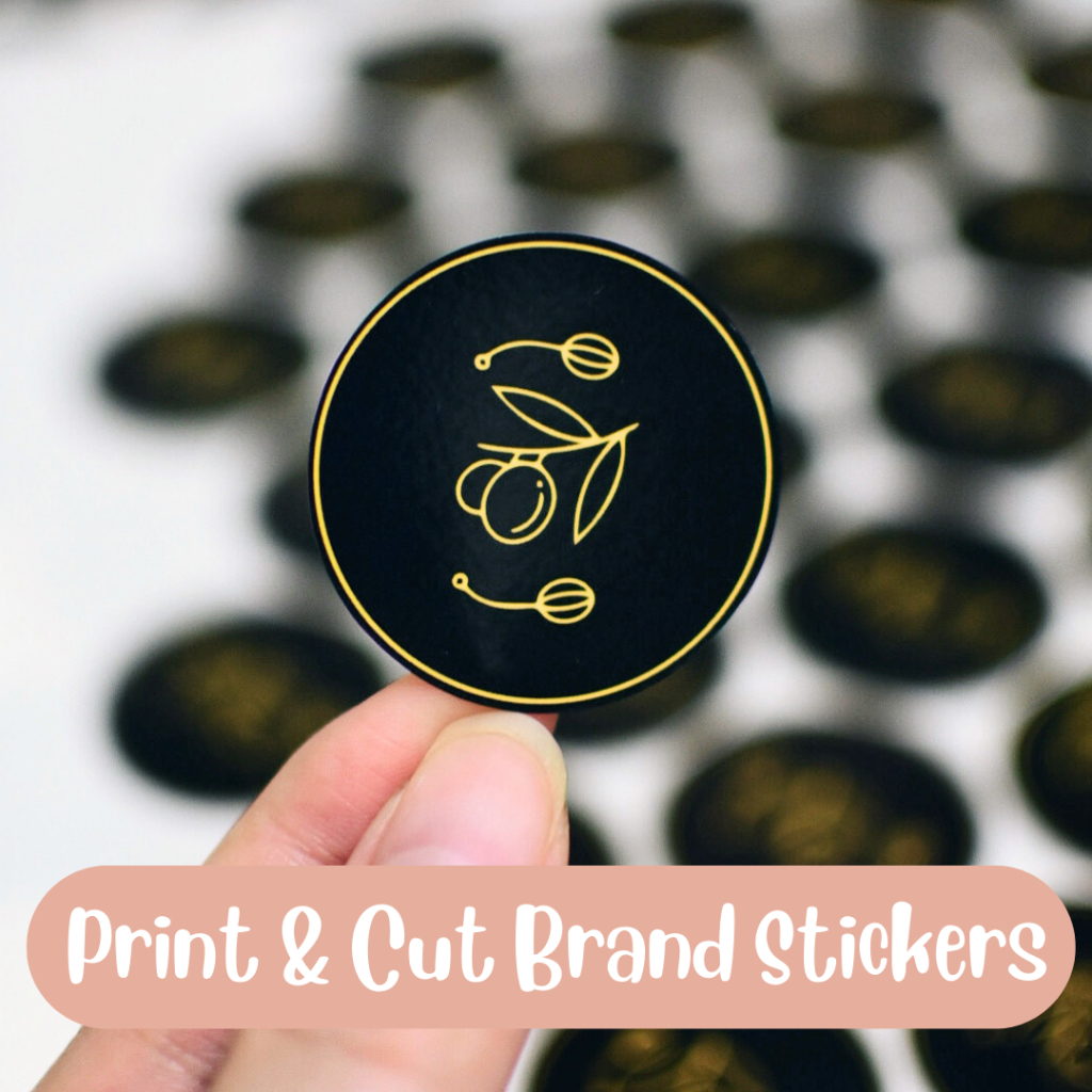 Custom Sticker Labels (Print and Cut) Giveaways, Seal Stickers, Merch ...