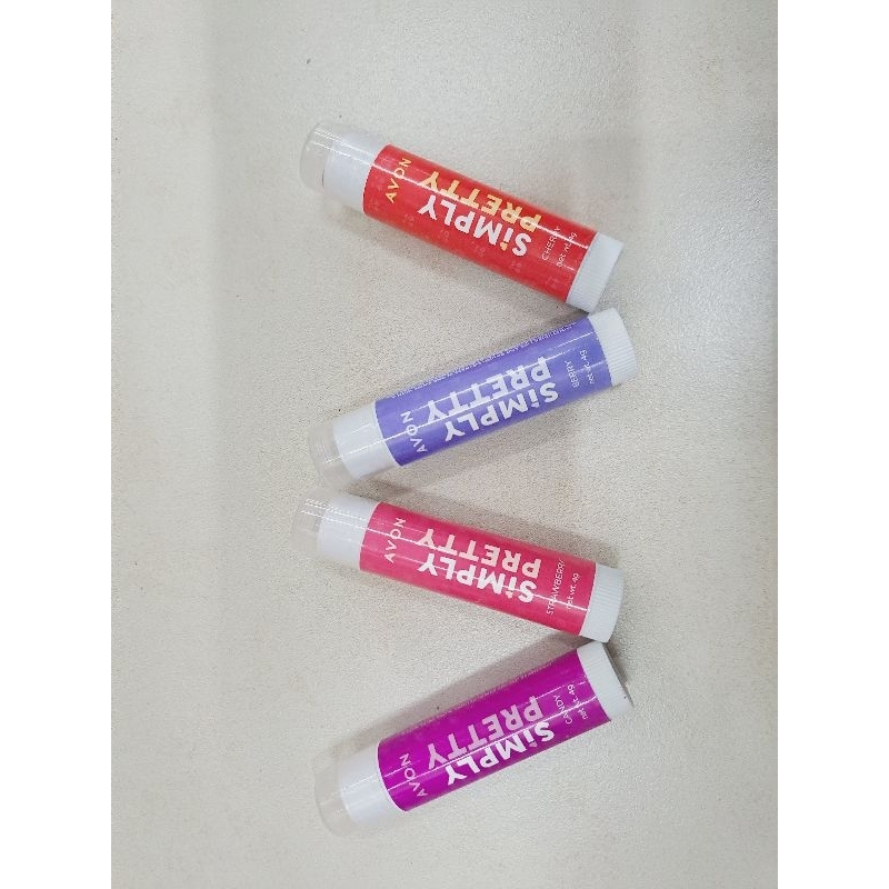 AVON SIMPLY PRETTY MOISTURIZING LIM BALM 4G | Shopee Philippines