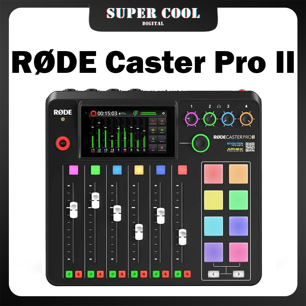 RØDE Caster Pro II Integrated Audio Production Studio | Shopee Philippines