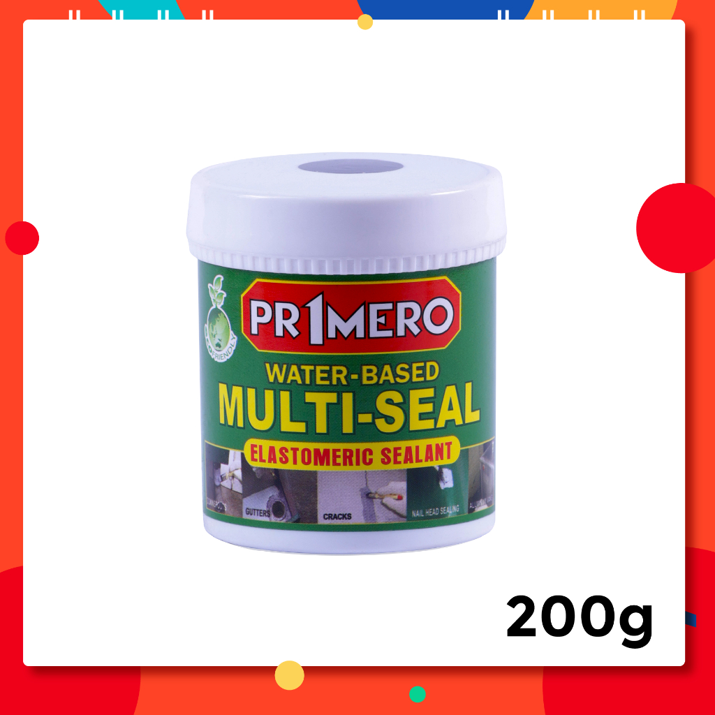 PRIMERO MULTI-SEAL WATERPROOFING PAINT - 200G, 600G | Shopee Philippines